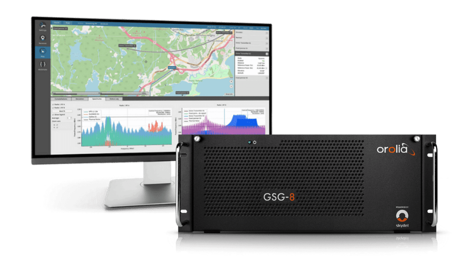 基于区域的室内定位方案 | 使用德思特时间服务器与GNSS模拟器实时传输与特定区域对应的虚拟GNSS信号，即可实现定位